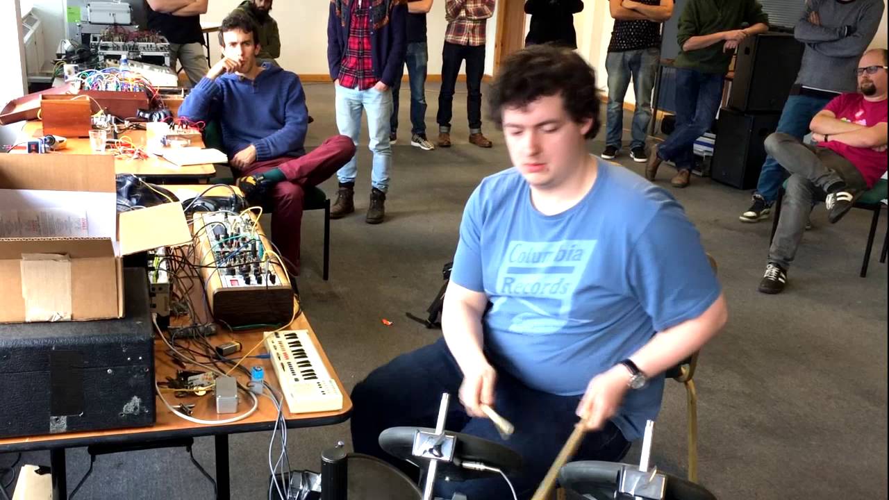 Live modular performance at Bristol Synth Meet- Finlay Shakespeare from ...