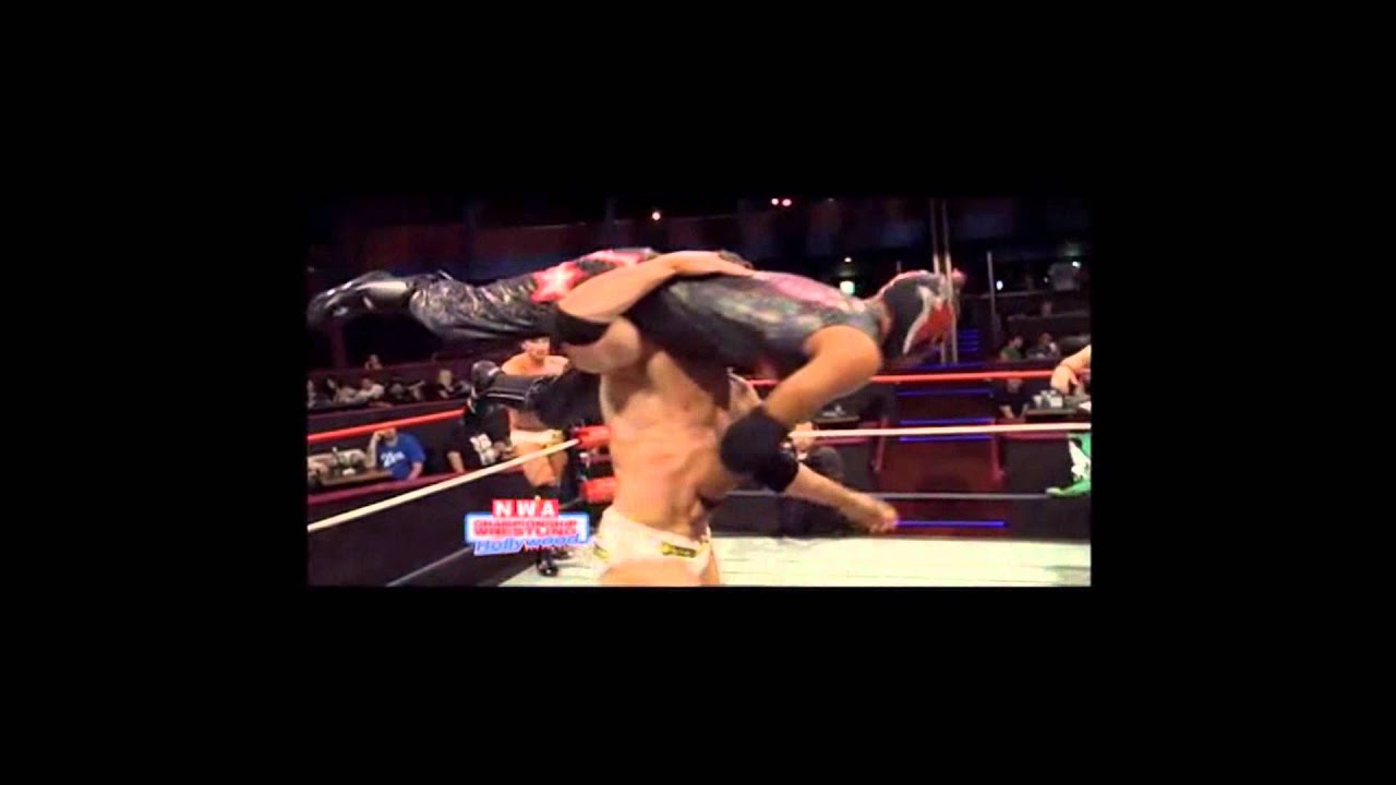 NWA Hollywood: Natural Selection vs Los Luchas vs RockNES Monsters (Non ...