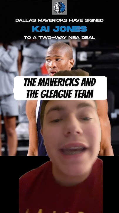 Kai Jones Signs 2-Way NBA Deal With Dallas Mavericks #nba #nbatrending #nbaviral #trending # ...