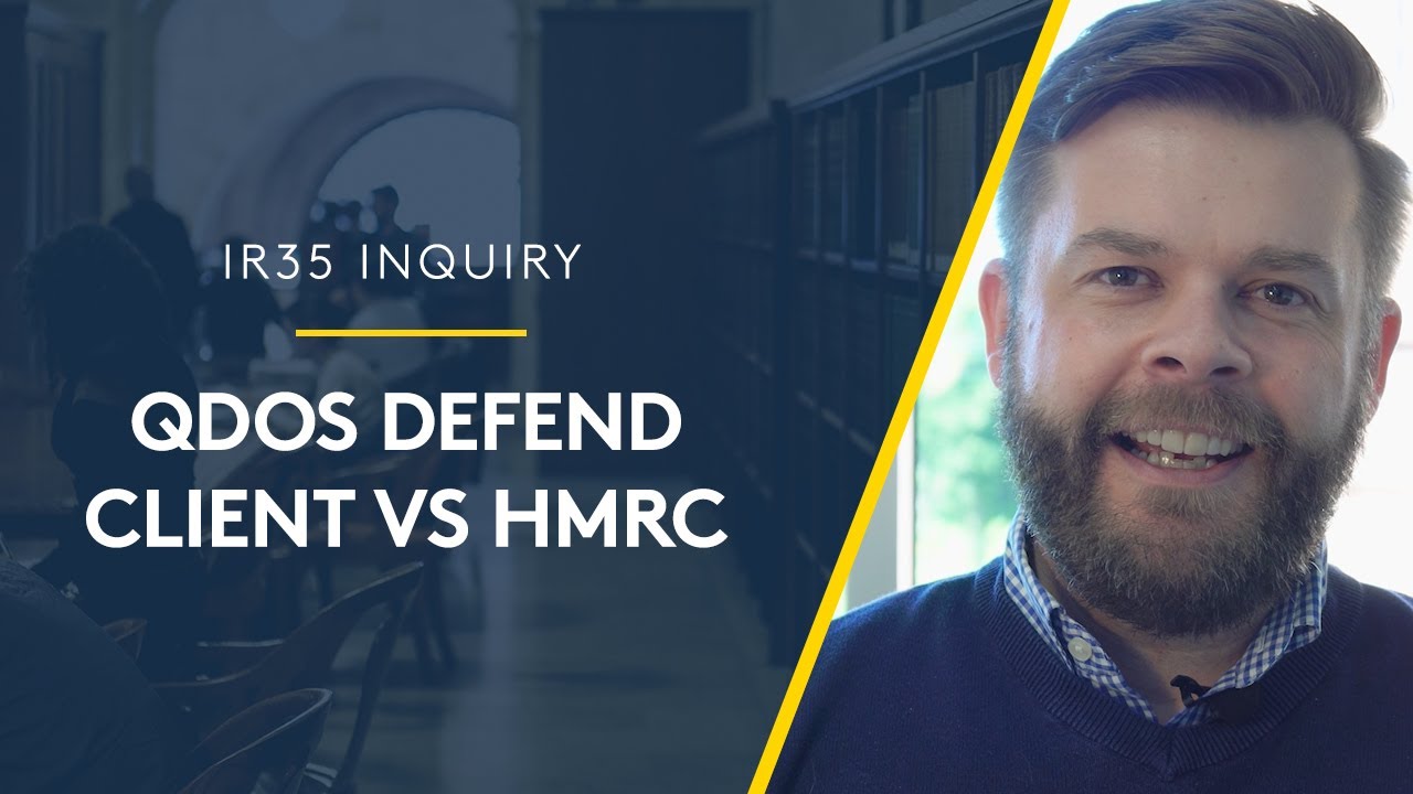Qdos Close Down HMRC IR35 Check For Client | Qdos - YouTube