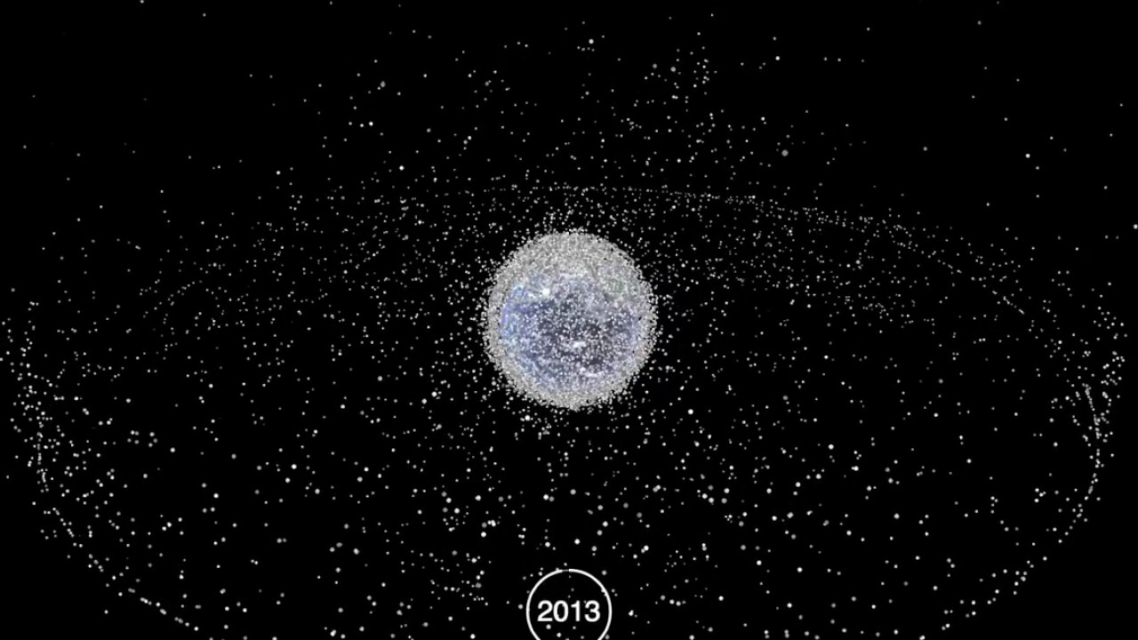 Space Satellites Time Lapse 1957 2015 - YouTube