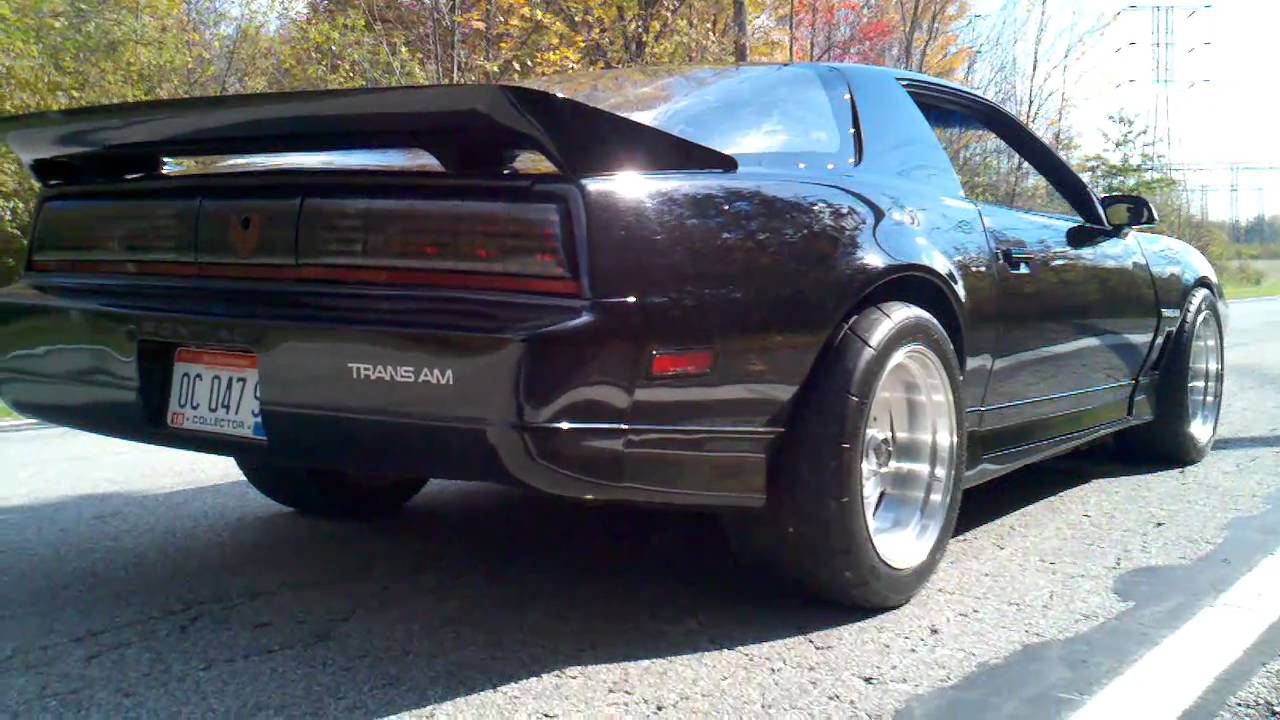 Idle and drive off. 85 Trans Am - YouTube