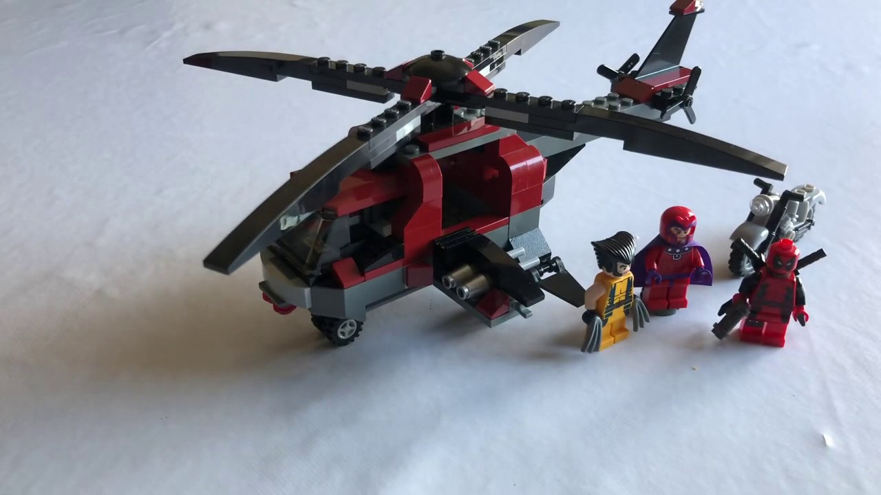 LEGO MARVEL SUPER HEROES REF 6866 Wolverine's Chopper Showdown Video ...