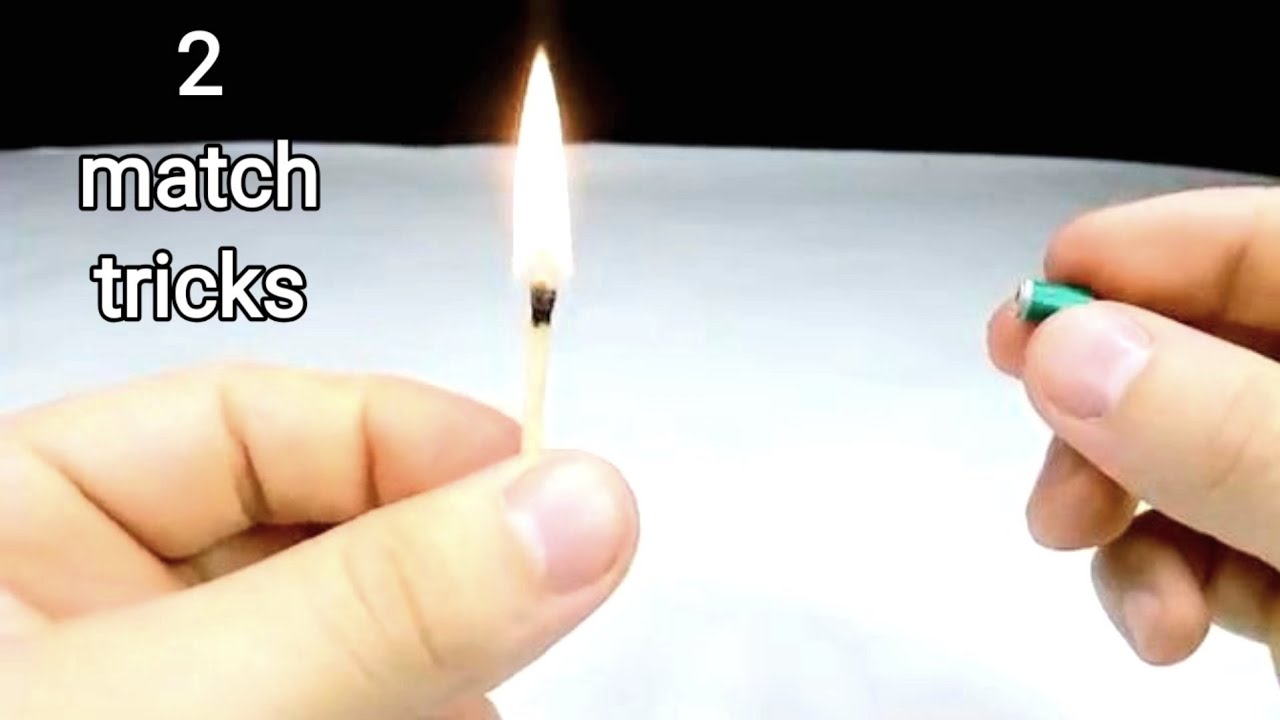 2 Awesome Tricks with matches.. #matchtrick ( matchTricks ) - YouTube