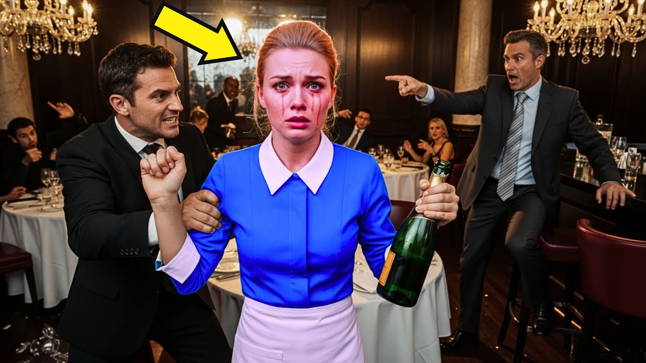 Billionaire Disguised as Customer Watches Waitress Cry Over Champagne ...