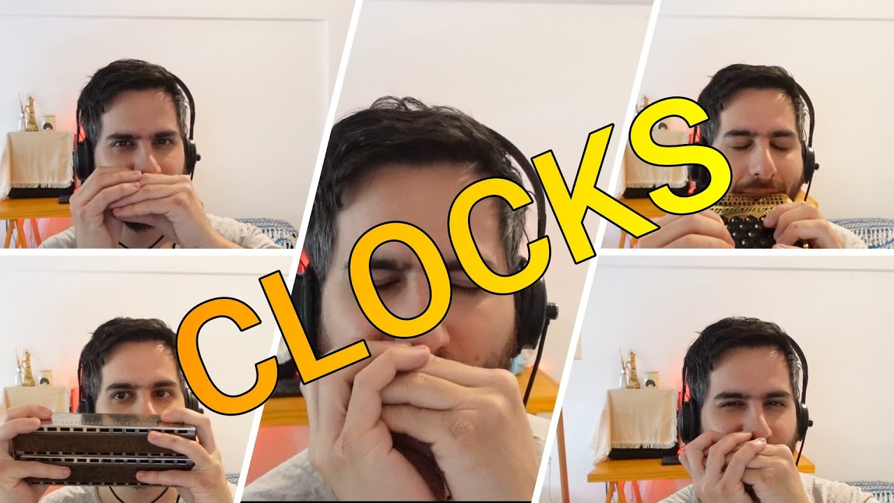 CLOCKS | Harmonica Quintet - YouTube