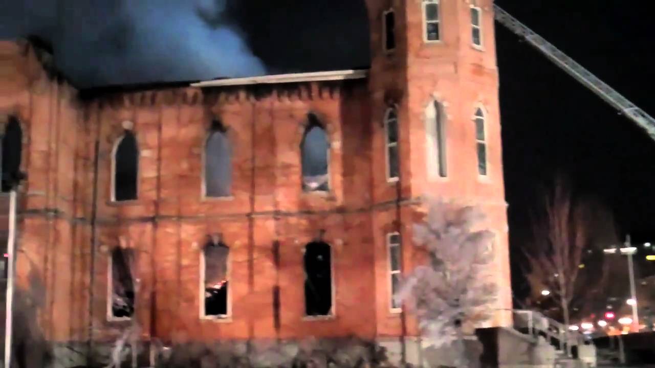 Provo Tabernacle Fire Dec. 17, 2010 - YouTube
