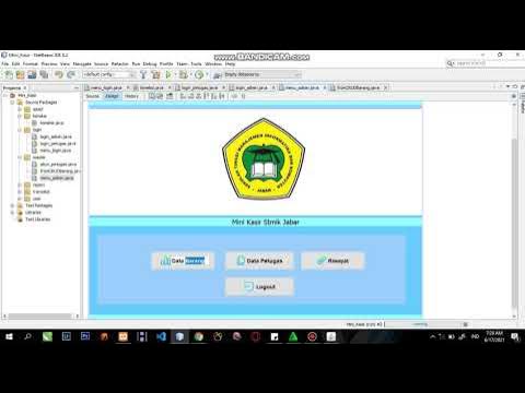 Membuat Aplikasi MINI KASIR sederhana Di NetBeans IDE | Form Login ...