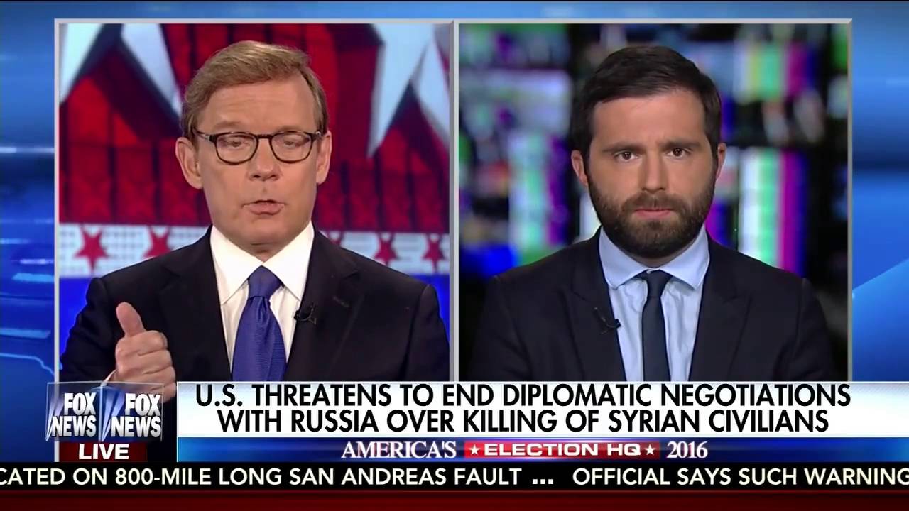 Robin Simcox on FNC discussing Russia, Syria and ISIS - YouTube