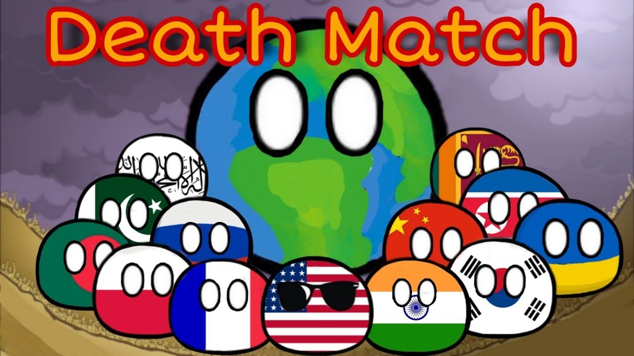 Countryballs war battle arena - YouTube