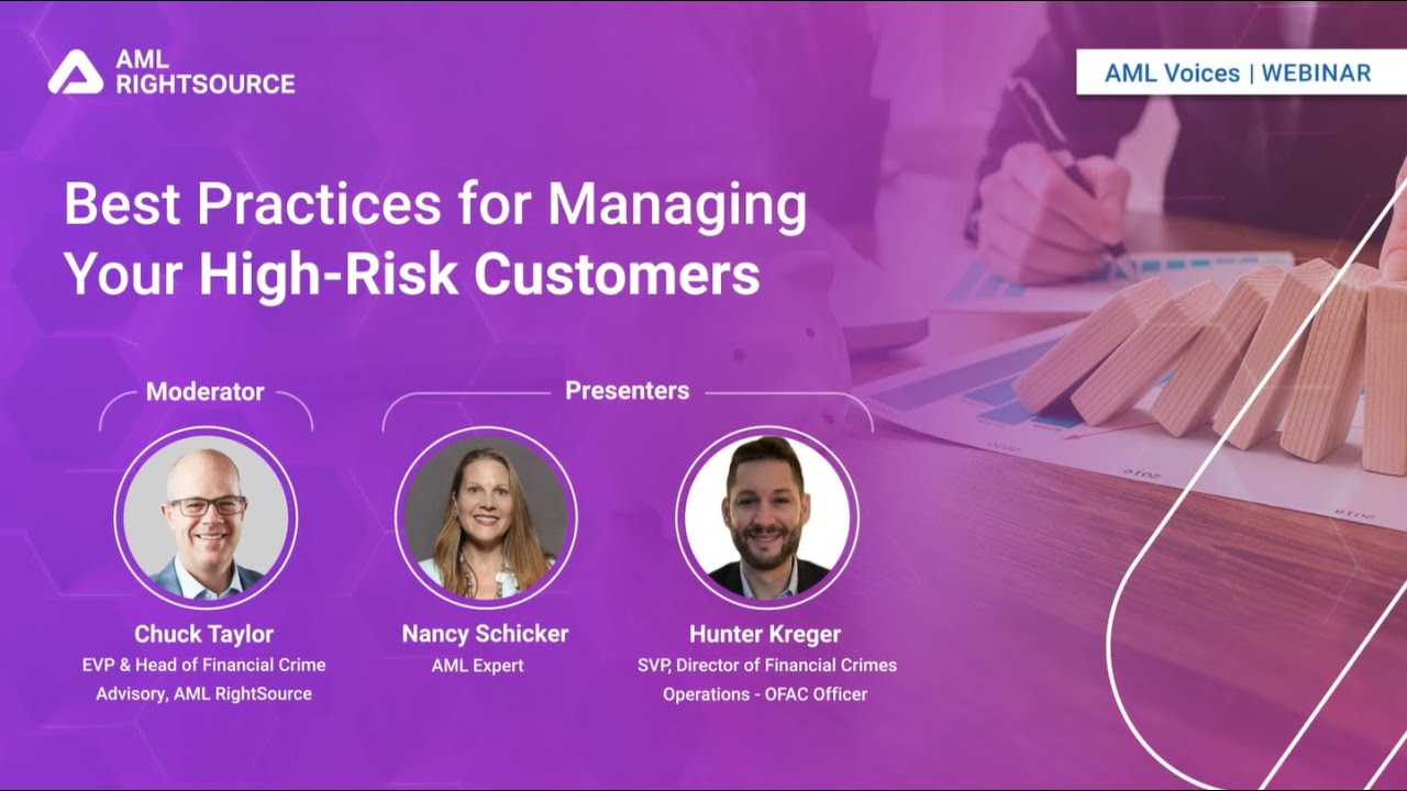Best Practices for Managing Your High-Risk Customers - YouTube