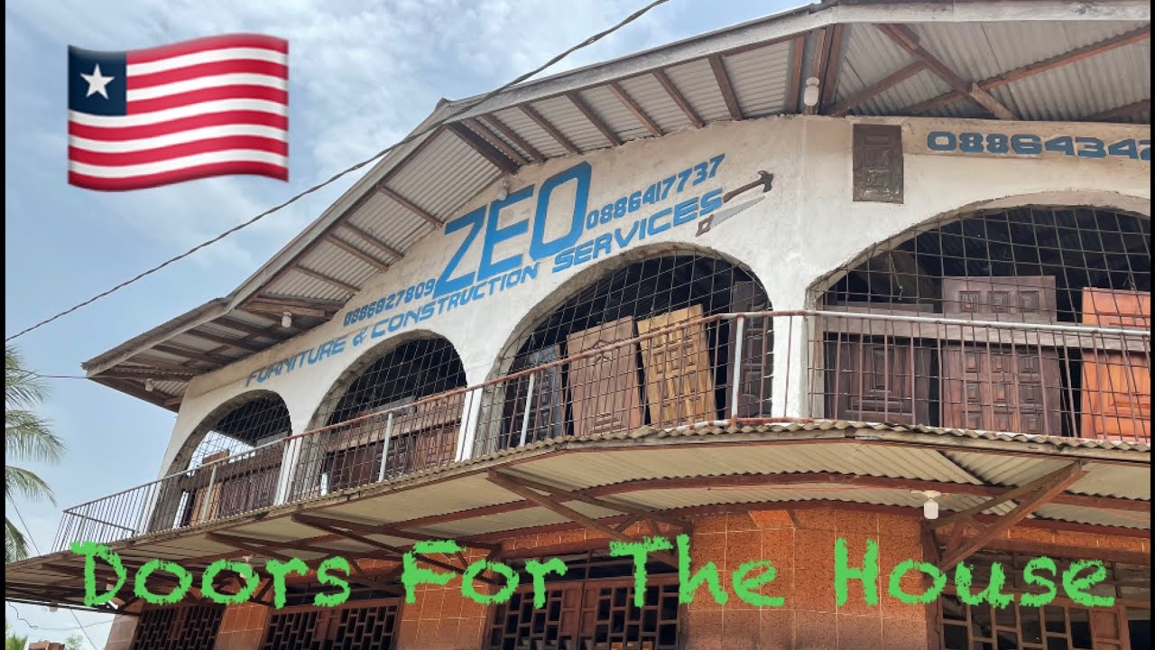 Building My House In Liberia, West Africa 🇱🇷 2021(Episode # 15) Doors ...