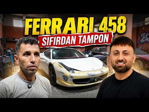 FERRARI 458 İÇİN SIFIRDAN TAMPON YAPTIK! SANAYİ VLOG 🔥