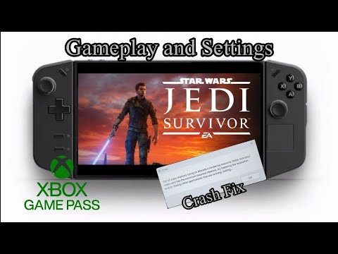 Star Wars Jedi Survivor on Legion Go | Stable FPS Gameplay & Settings | Video Memory Error Fix ...