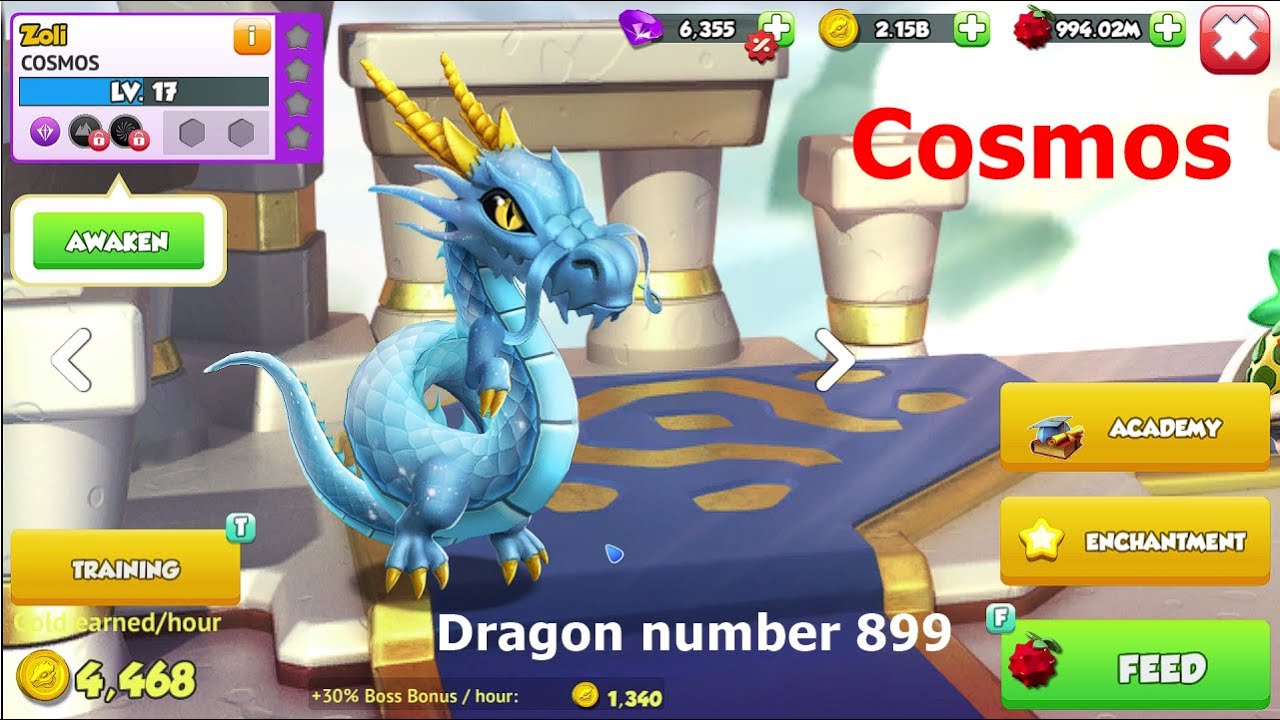 Legendary Cosmos Dragon-Dragon Mania legends | 4129 Happy Dragons Ore ...