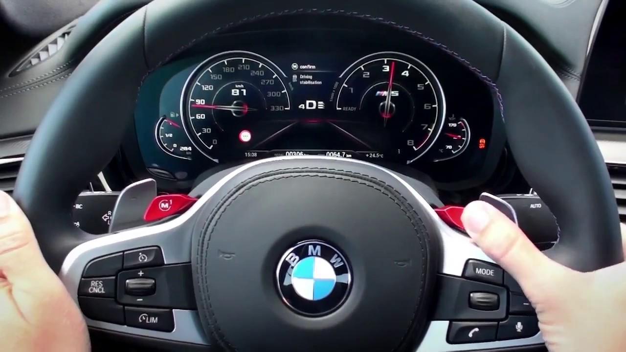 2018 BMW M5 Driving Modes - YouTube