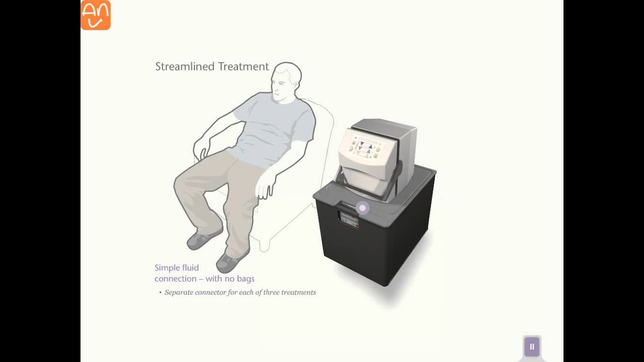 NxStage home hemodialysis machine - YouTube