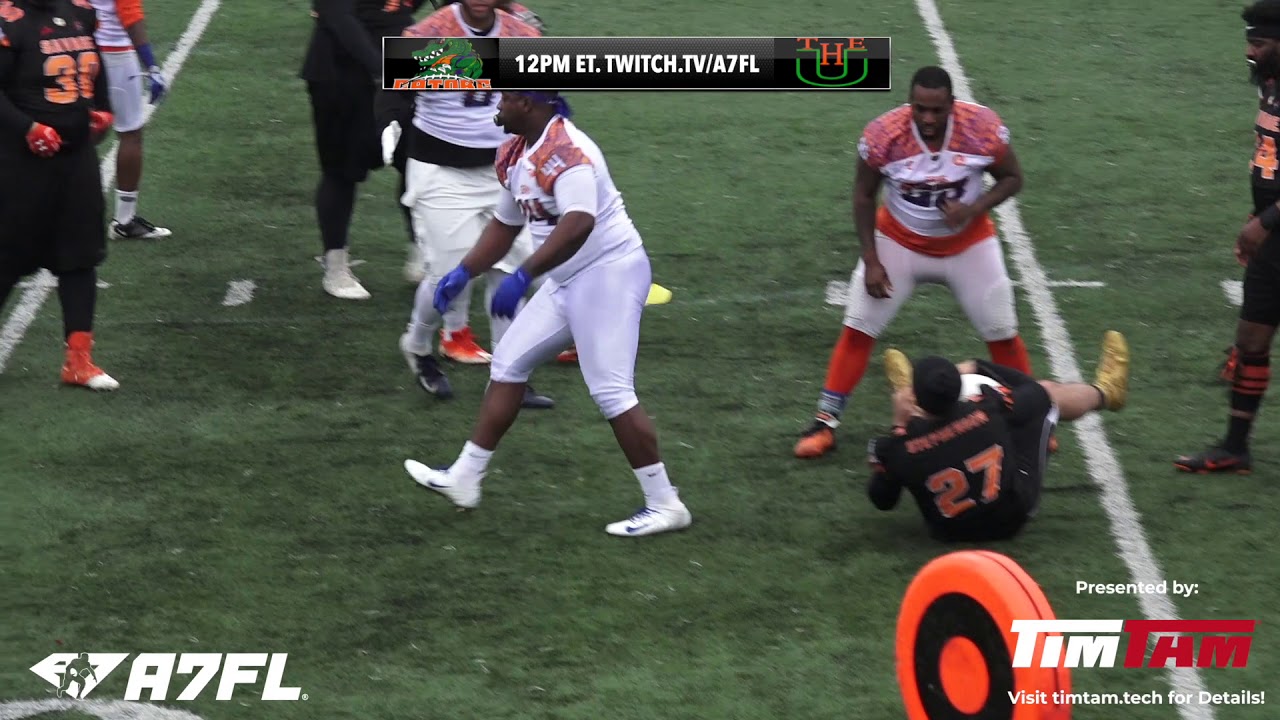 A7FL 2019 Week 6 Preview - No Pads Full Contact Football - YouTube