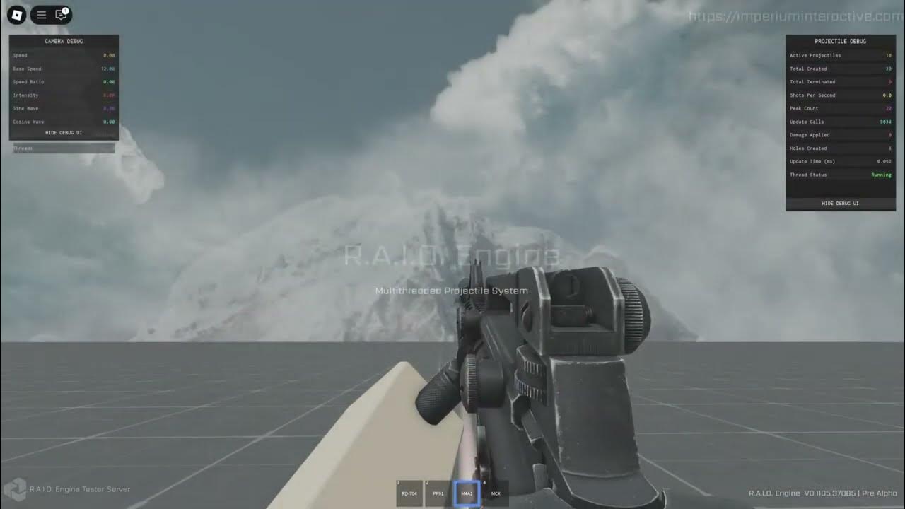 RAID Engine Threaded Projectile System (Showcase) (Roblox Studio) - YouTube