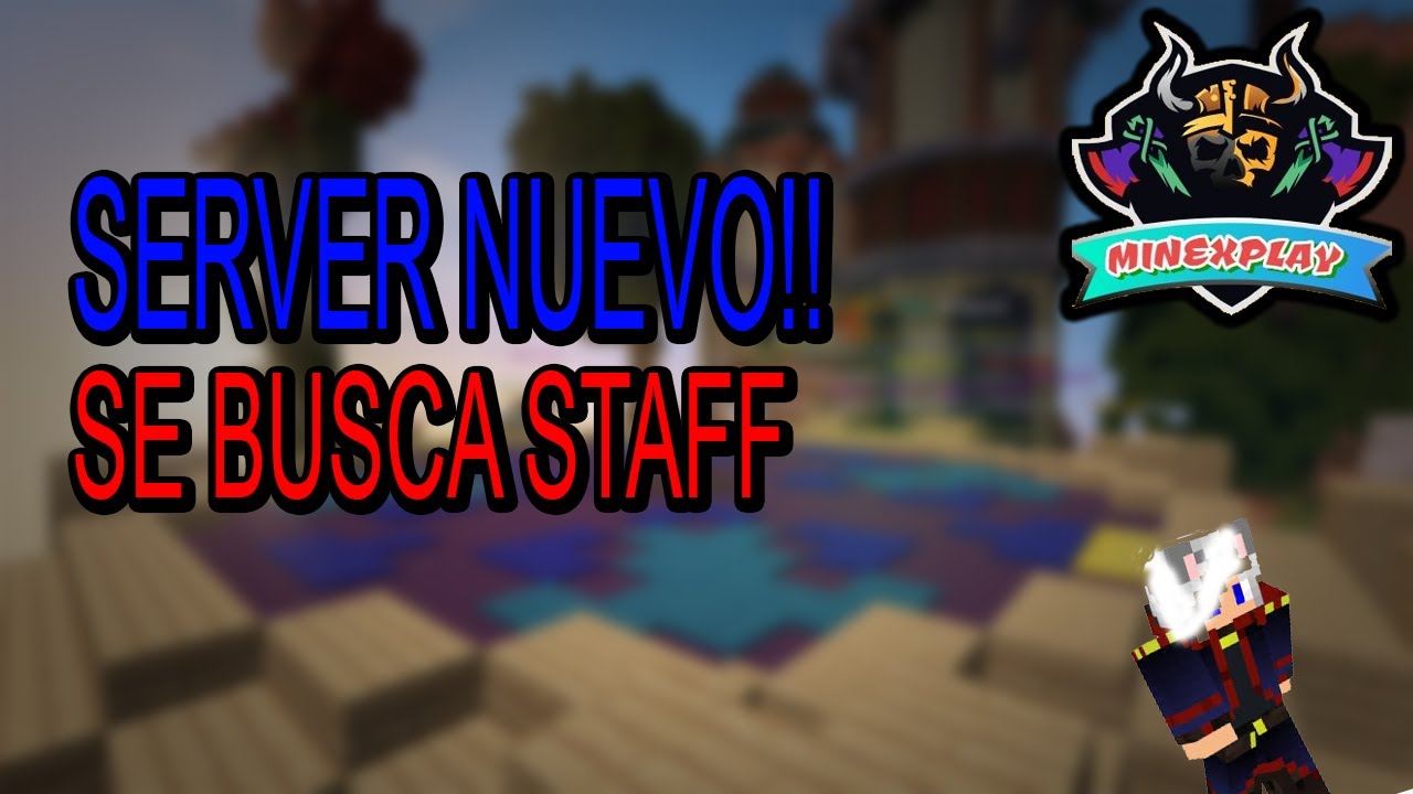 SE BUSCA STAFF! Server de minecraft 1.8 - 1.12.2 [NO PREMIUM ...