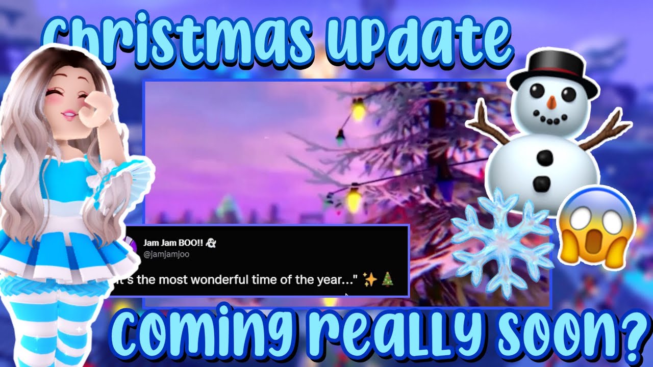 New CHRISTMAS UPDATE possible RELEASE DATE?! ⛄️ | New realm, set and ...