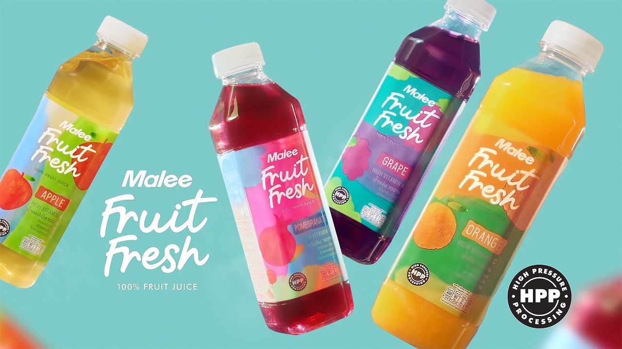 รักษาประโยชน์มาดี Malee Fruit Fresh - YouTube