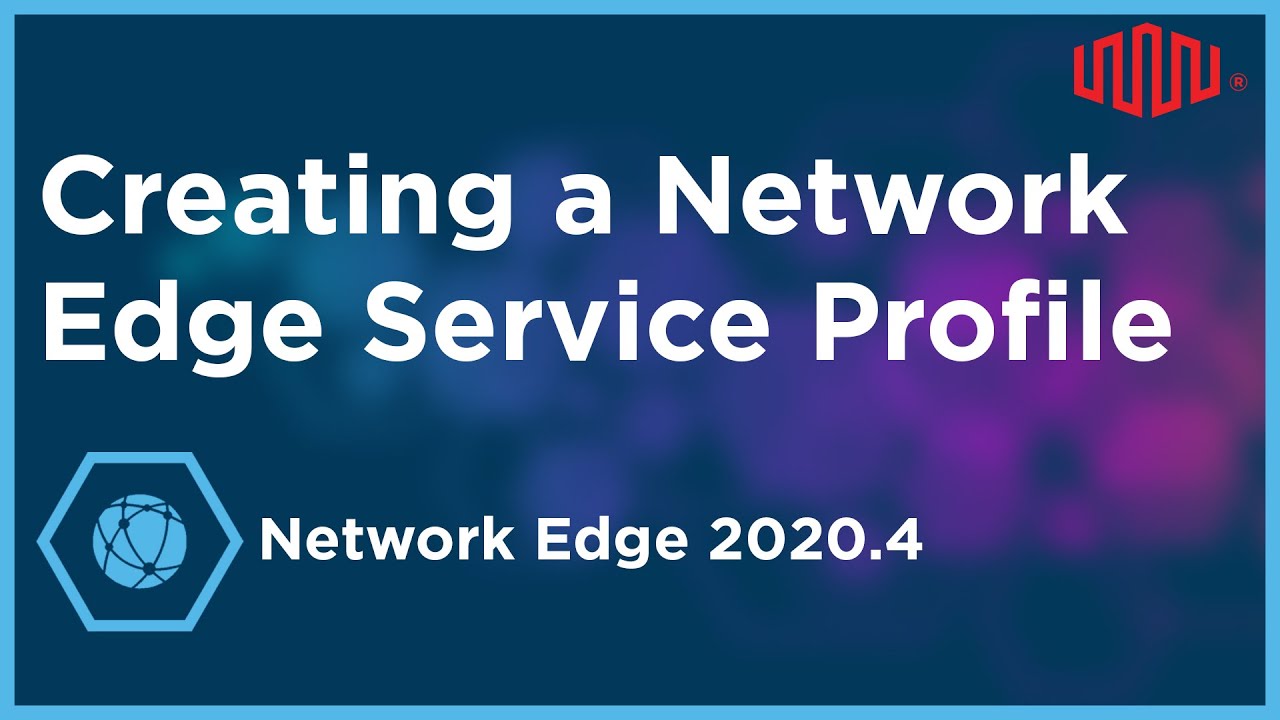 Creating a Network Edge Service Profile on Equinix Network Edge 2020.4 ...