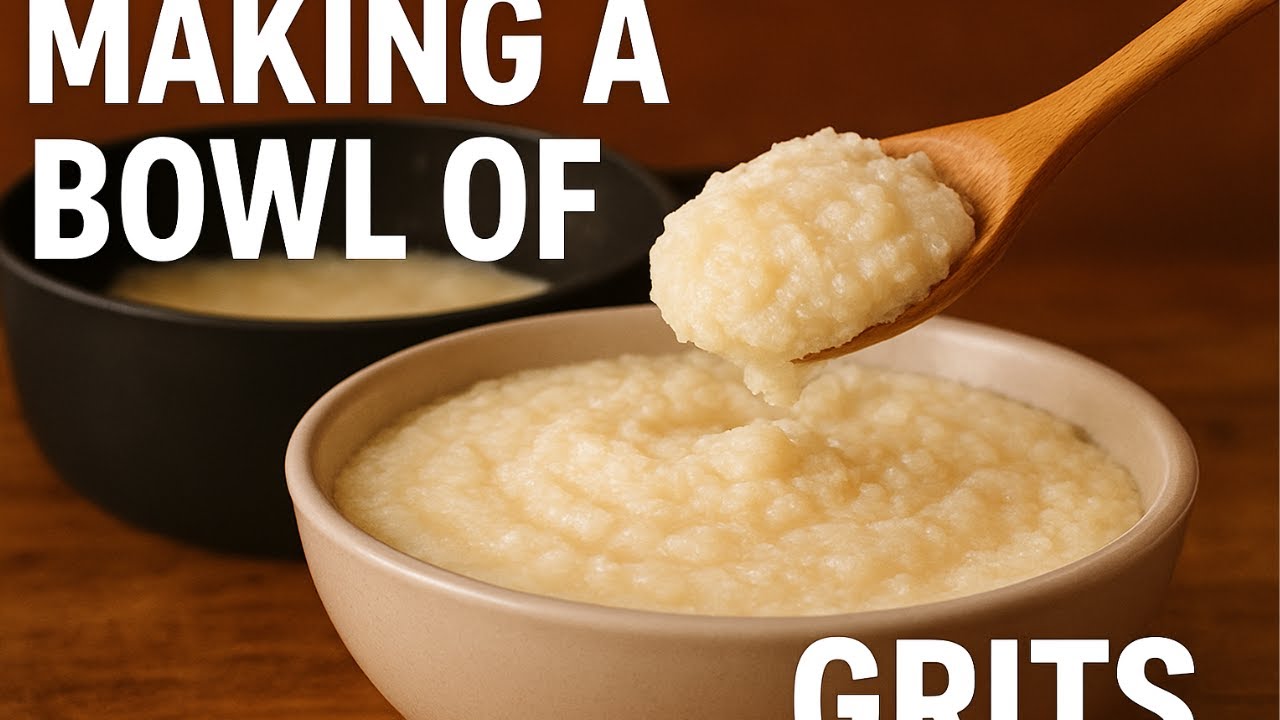 Cooking Creamy Grits from Scratch - YouTube