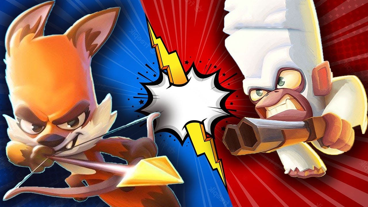 WATCH: FOX KICKS AS MONKEY ZOO BATTLE ARENA on iPhone&Android - YouTube