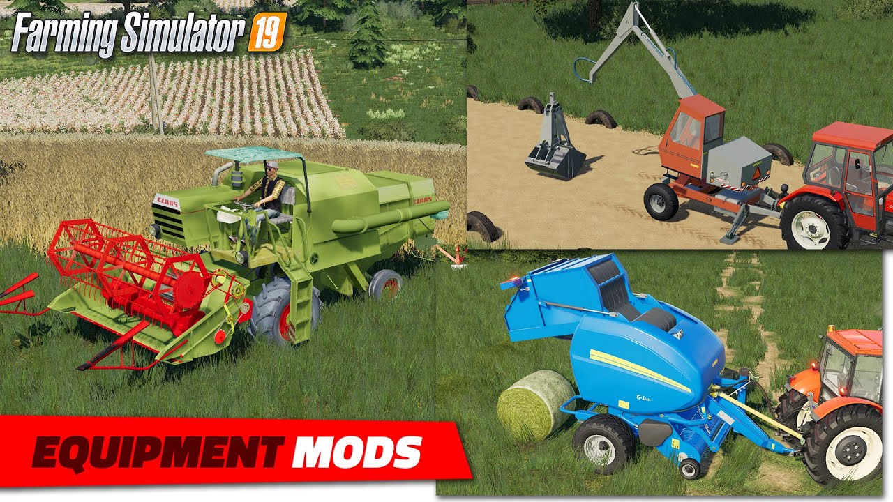 FS19 | Old Equipment Mods (2020-08-08) - review - YouTube
