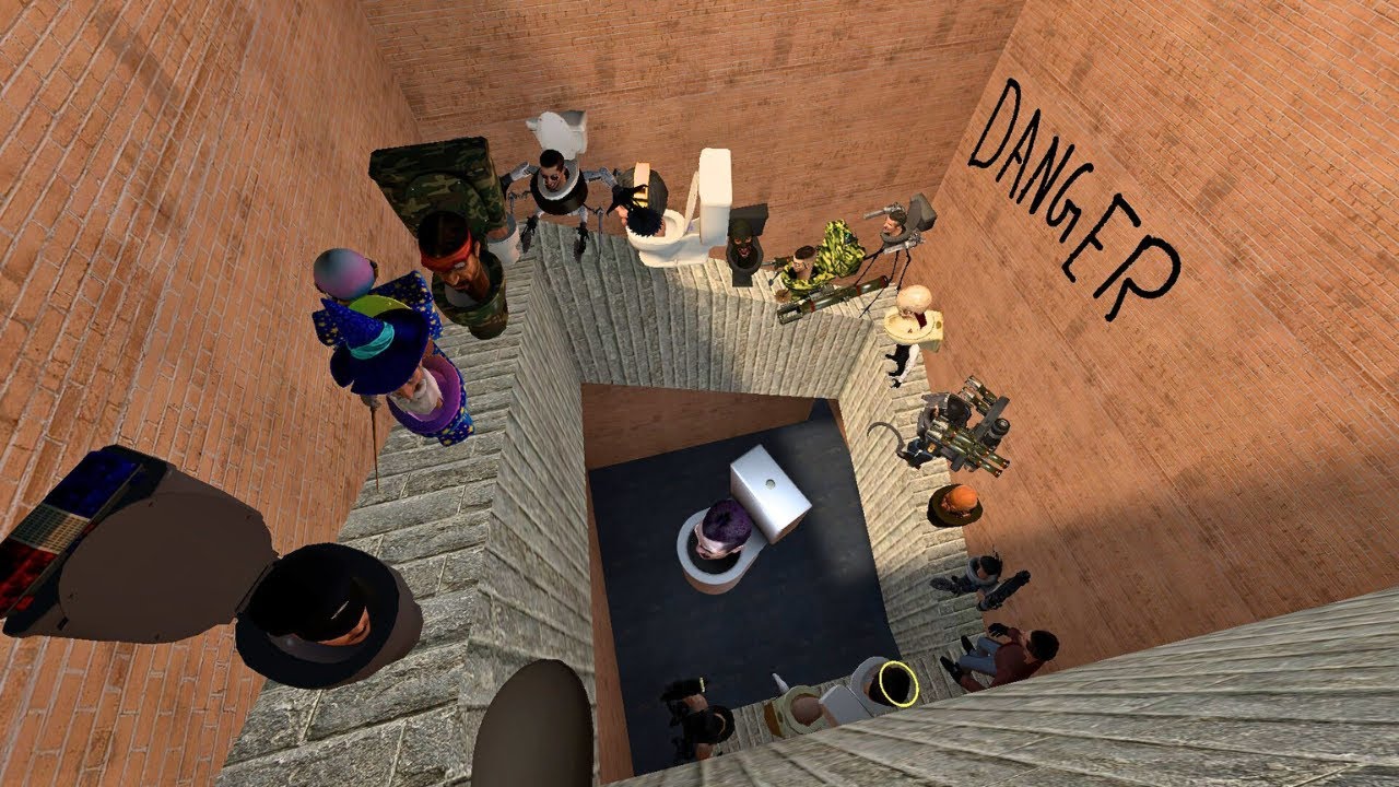 SKIBIDI TOILET SMALL IN BIG MAZE GARRY'S MOD EPISODE 71 - YouTube