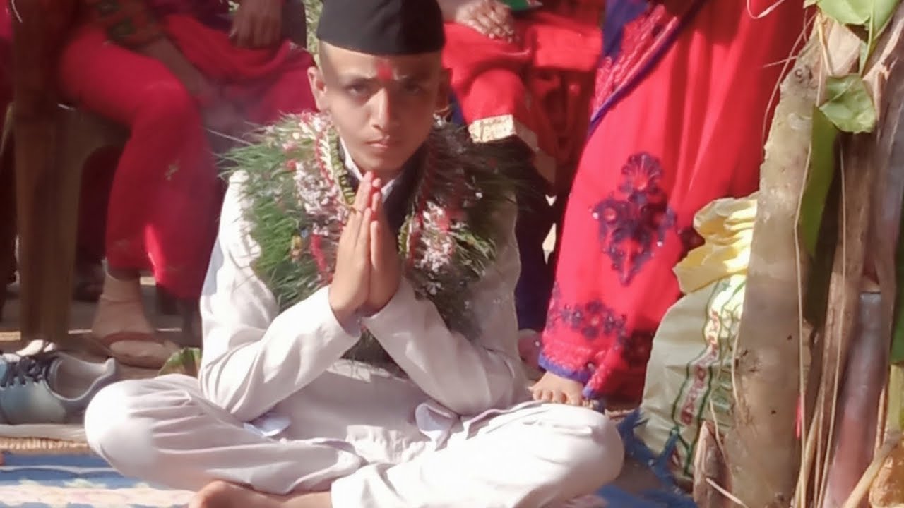 Bartabanda #viral #shortfeeds bratabandha ceremony in nepal - YouTube