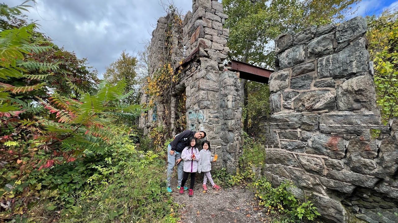 2023_10_ Ramapo Lake Cannonball Loop trail & Van Slyke Castle Loop Trail _ New Jersey - YouTube