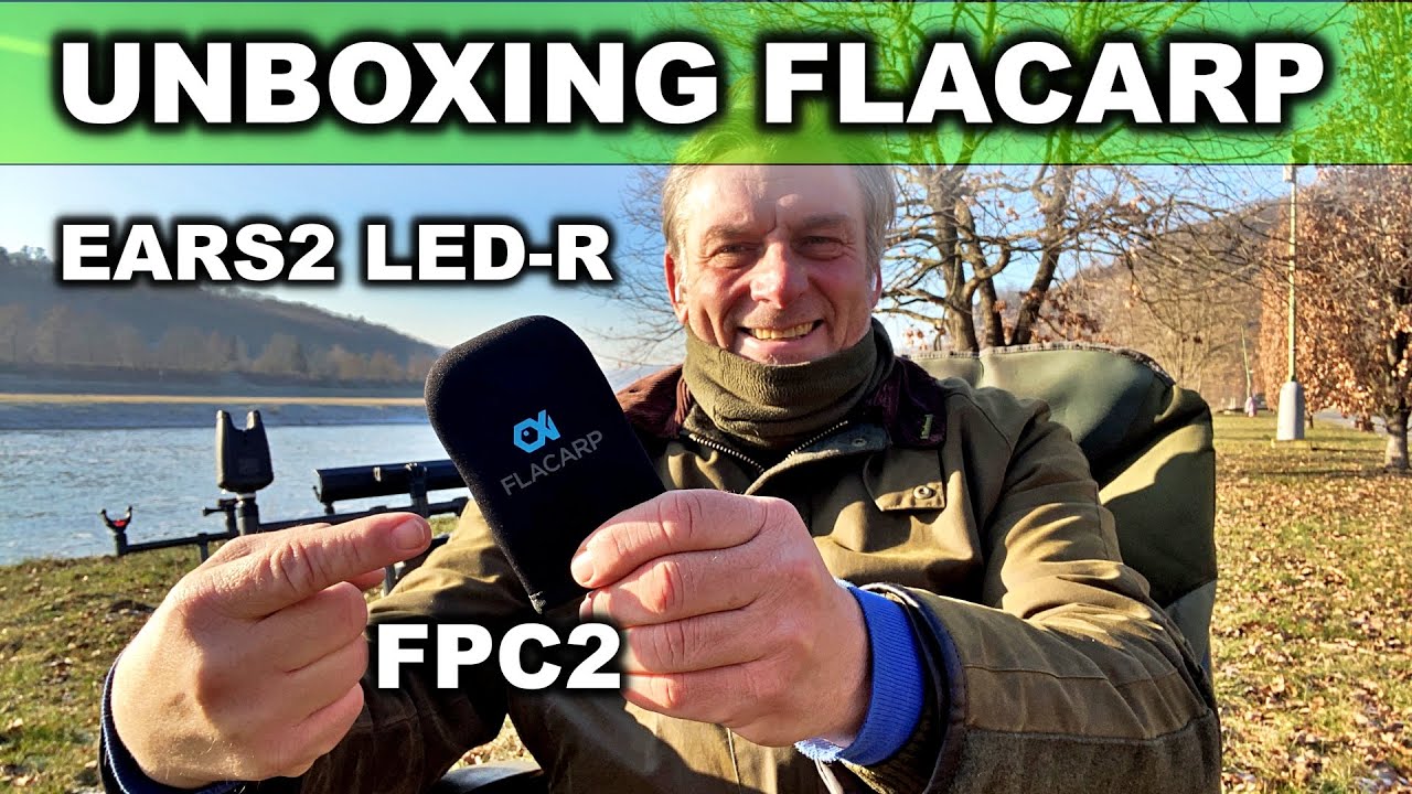 UNBOXING FLACARP FPC2 neoprénové návleky Vidlička EARS2 LED-R lov kapra ...