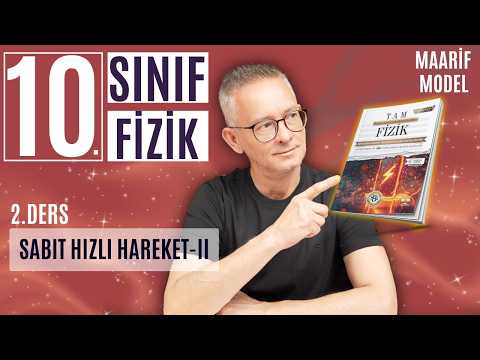 10. SINIF FİZİK MAARİF KAMPI 1.DERS SABİT HIZLI HAREKET-II