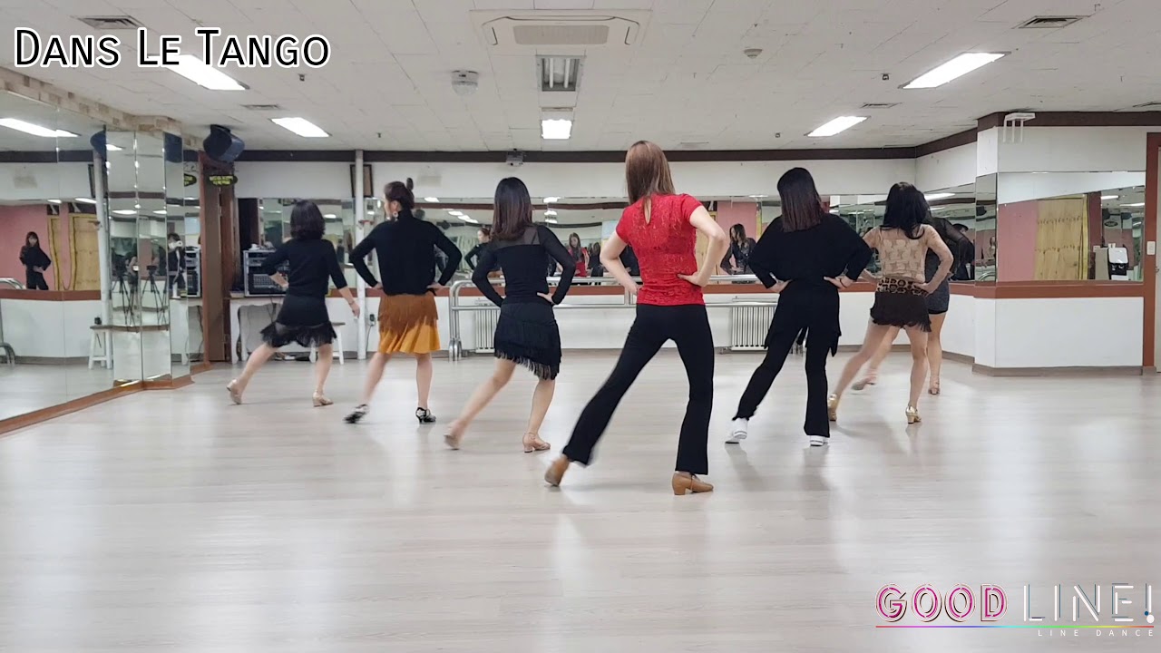 Dans Le Tango Line dance - Improver (Demo) - YouTube