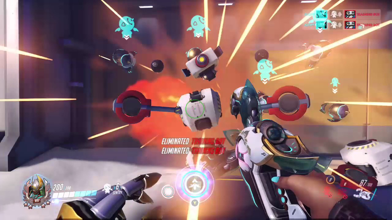 OVERWATCH - NEW SYMMETRA "OASIS" SKIN GAMEPLAY! (Practice Range) - YouTube
