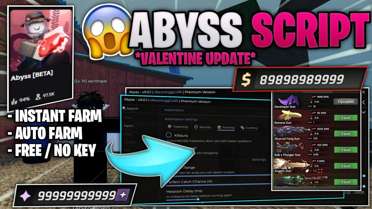 Abyss SCRIPT - INSTANT FARM, X5 SPEED FARM, AUTO FARM CHESTS, SELL ...