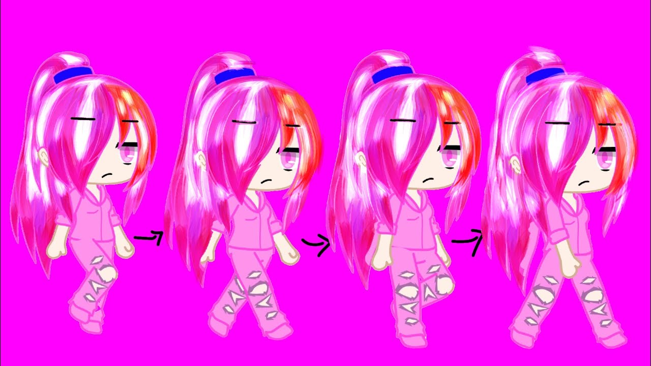 how to make gacha club walk - YouTube