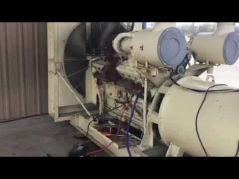 Detroit Diesel 16V92TA Generator #2 - YouTube
