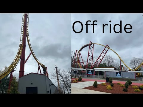 The Flash Vertical Velocity off ride footage. Six Flags Great Adventure ...