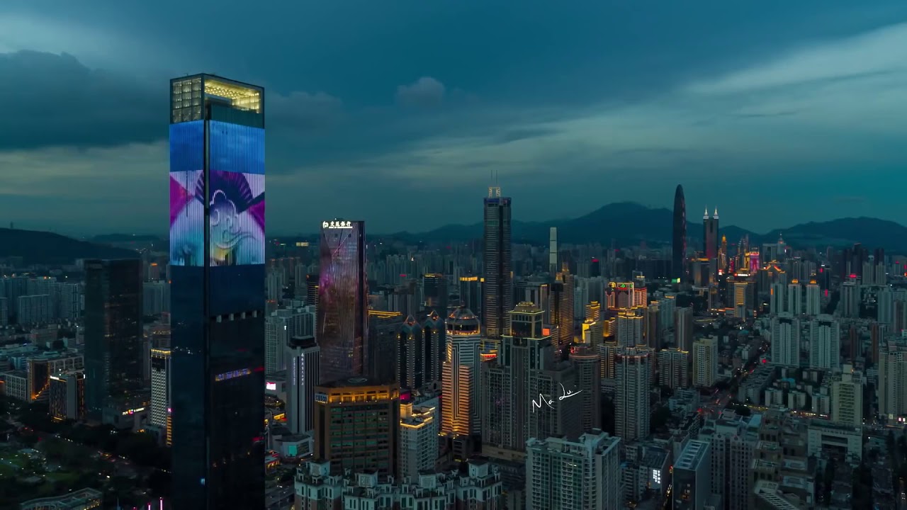 Shenzhen City of the Future Aerial Tour of Shenzhen China - YouTube