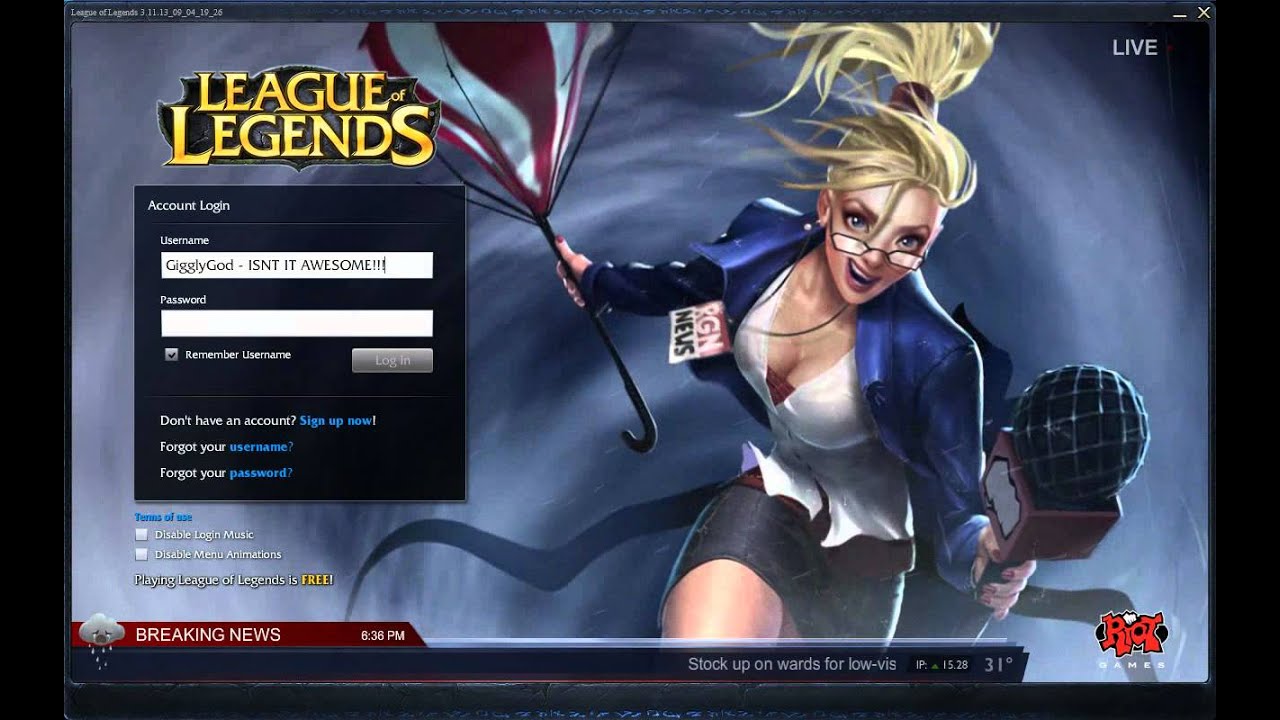 New League of Legends Launcher September 3rd 2013! - YouTube