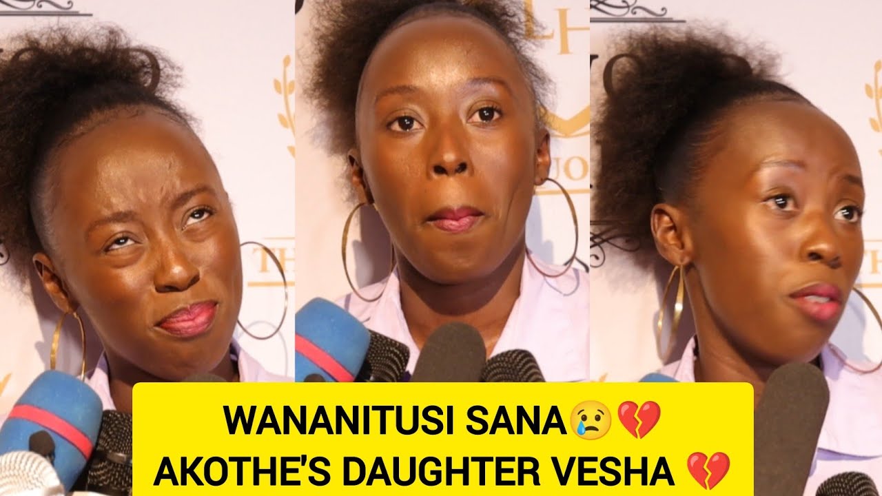 AKOTHE'S DAUGHTER VESHA ON ONLINE HATE & BODY SHAMING💔😢. REVEALS HOW ...