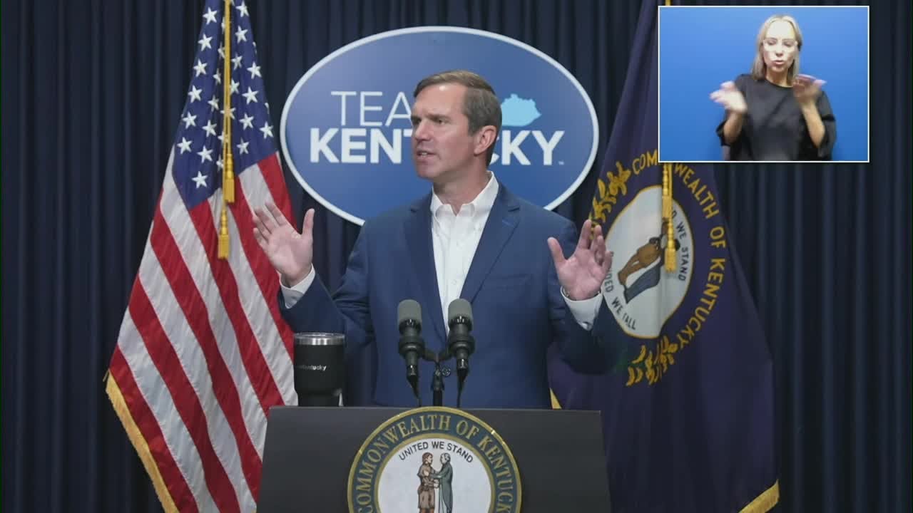 Beshear explains 'only way' he'd consider a VP offer - YouTube