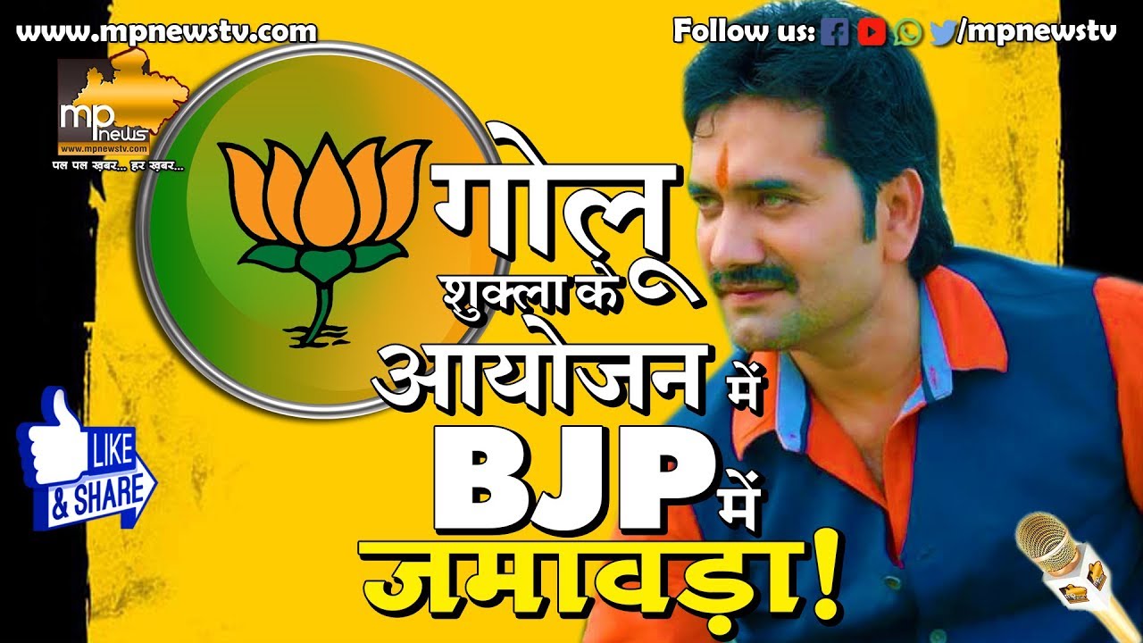इंदौर के विधानसभा 1 में गोलू शुक्ला ने लगाया BJP नेताओं का जमावड़ा!। MP ...
