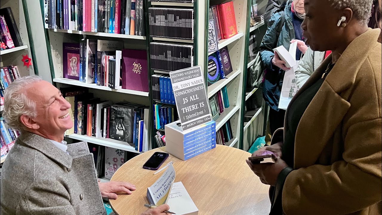 Watkins Bookstore London: Dr Tony Nader - YouTube