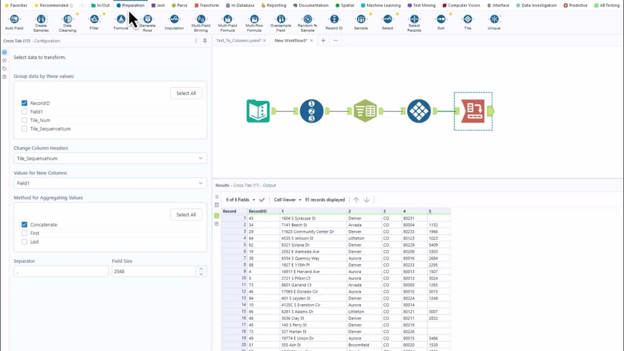 Dynamically identify the number of columns to parse | Data wrangling | Alteryx Tips and Tricks ...