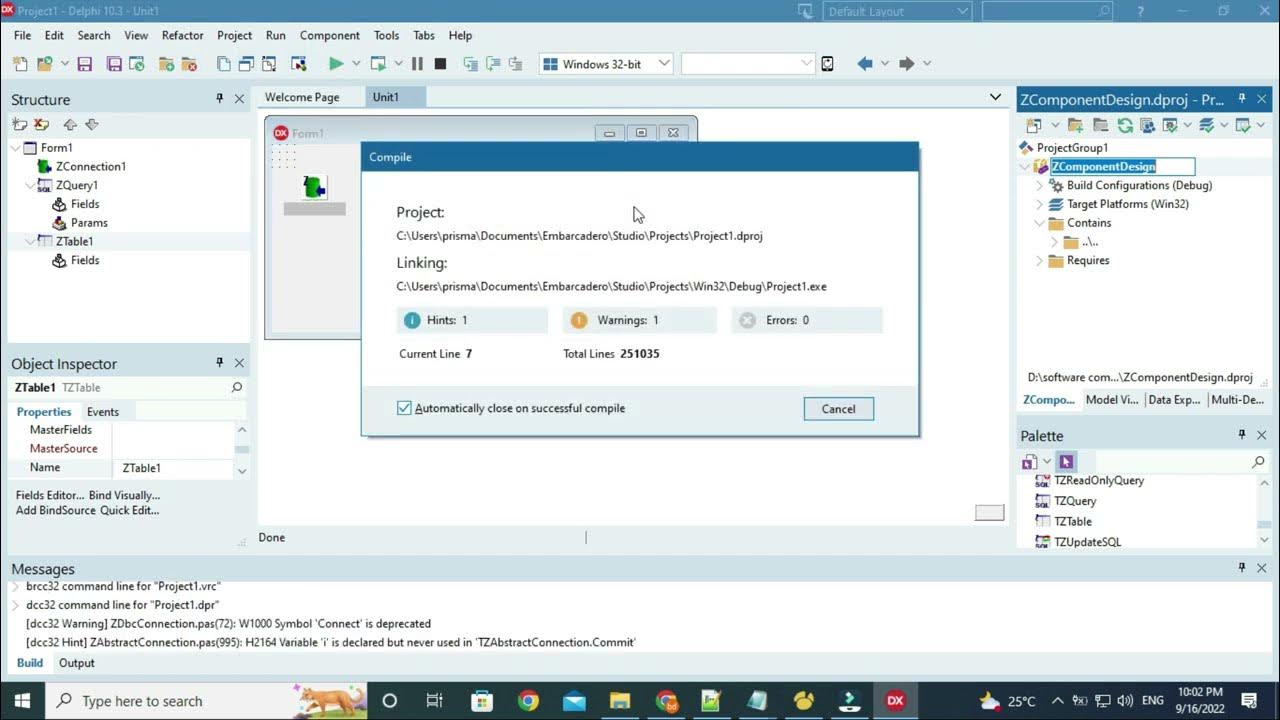 Install Komponent ZeosLib Di Delphi 10 3 - YouTube