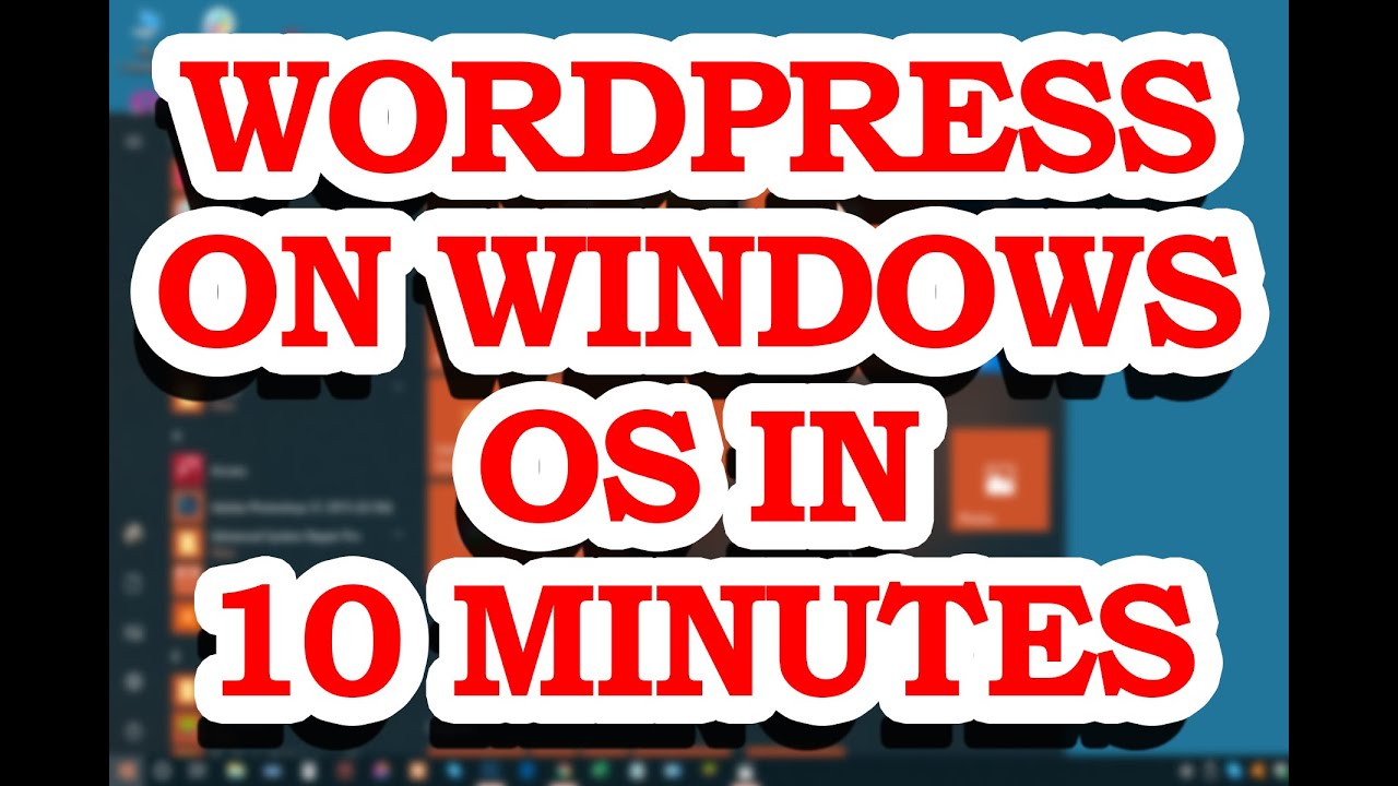 2019-20 Updated Setup Localhost Windows 10 USING Wampp - YouTube